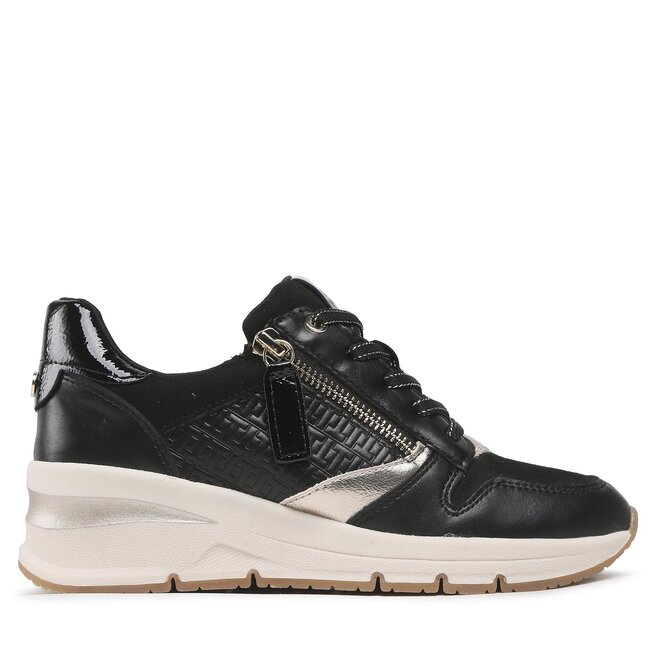 Sneakers Tamaris 1-23702-20 Black/Gold 048 | epantofi.ro