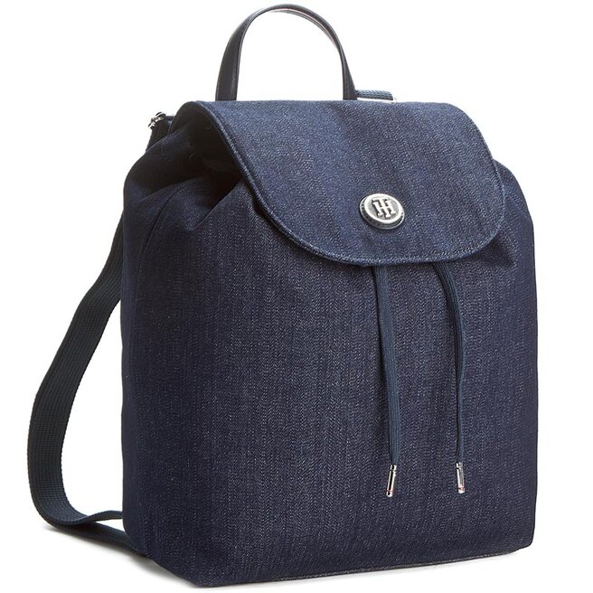 Mochila Tommy Hilfiger Poppy Backpack Winter Denim AW0AW03454 901 ...