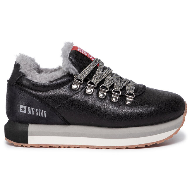 Sneakersy Big Star Shoes EE274730 Black | eobuwie.com.pl