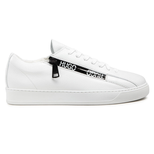 Sneakersy Hugo Deva Lace Up 50452980 10195704 01 Biały | eobuwie.com.pl