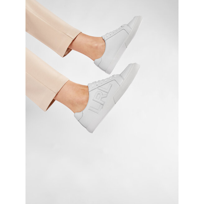 Sneakers Lauren Ralph Lauren Jaede 80284715001 White | eschuhe.de