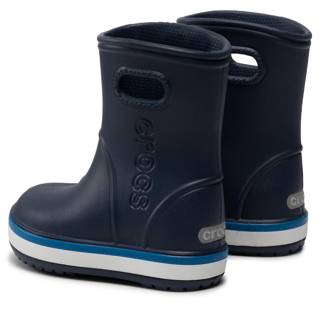 Botas de agua Crocs Crocband Rain Boot K 205827 Navy/Bright Cobalt ...