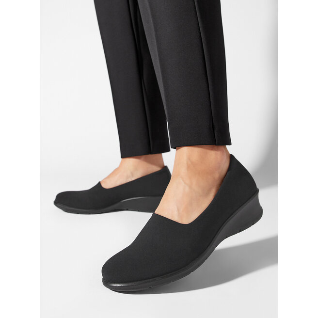 Półbuty ECCO Felicia 21704351052 Black/Black | eobuwie.com.pl