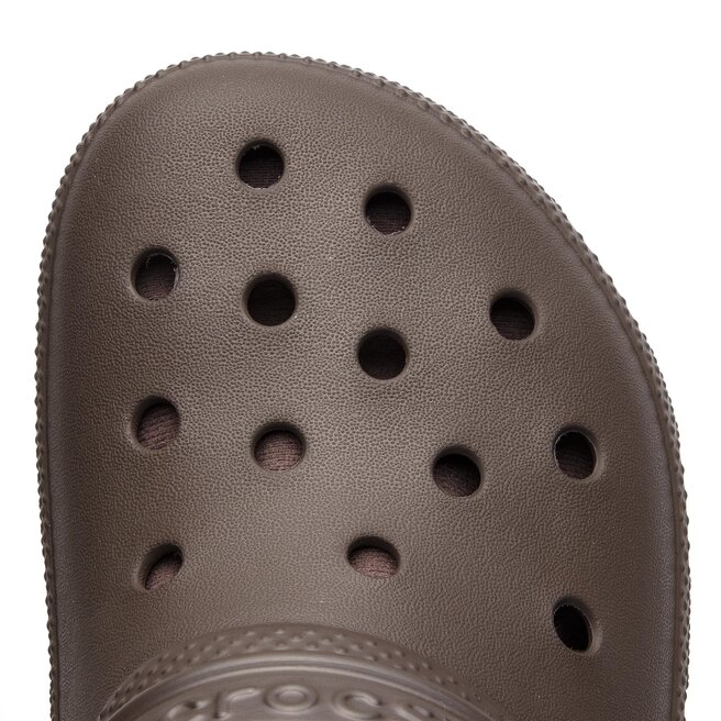 Hausschuhe Crocs Classic Lined Clog 203591 Espresso/Walnut | eschuhe.de