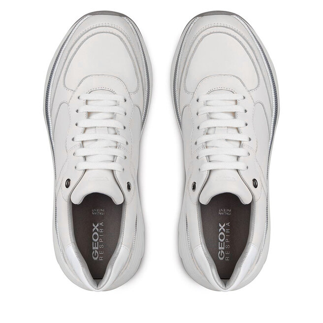 Сникърси Geox D Diamanta D35UFA 0LM02 C1002 Бял | obuvki.bg