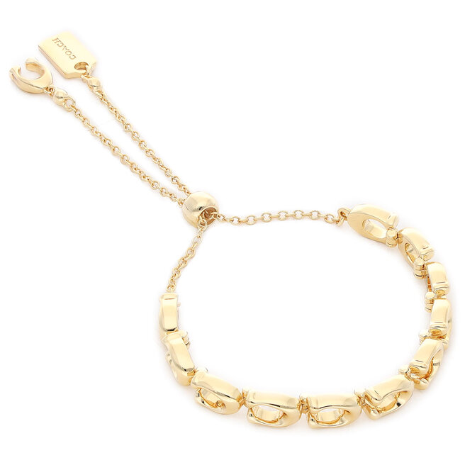 Pulsera Coach C Chn Lnk Slder Brc 6290 Gold | zapatos.es