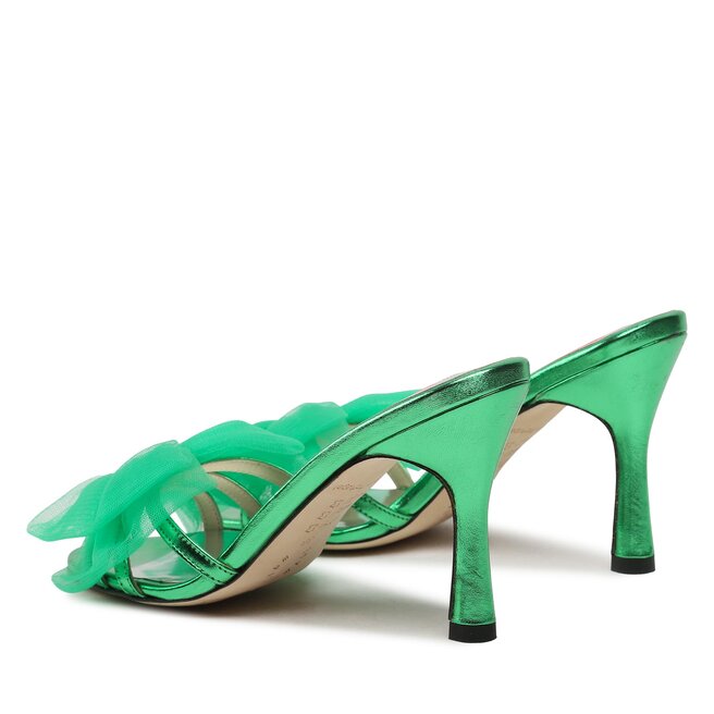 Chanclas Custommade Asla Metallic Bow 999624048 Metalic Green 365 ...