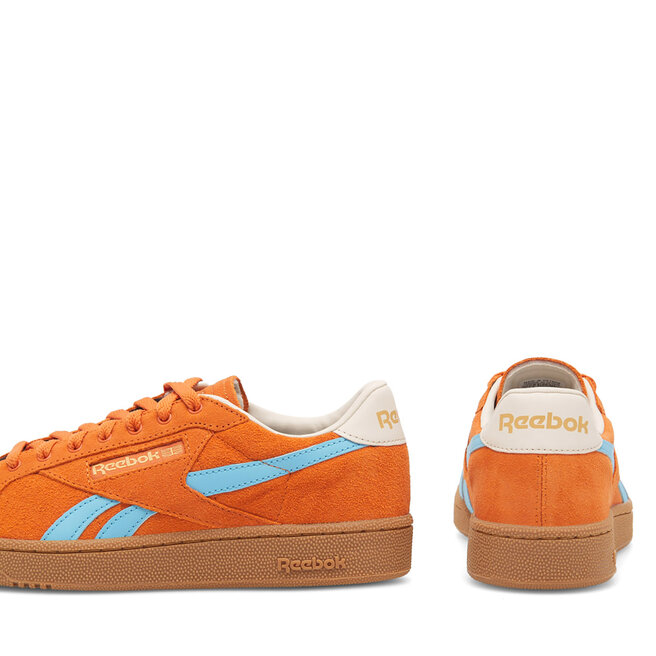 Sneakersy Reebok Club C Grounds 100074846 Pomarańczowy | eobuwie.com.pl
