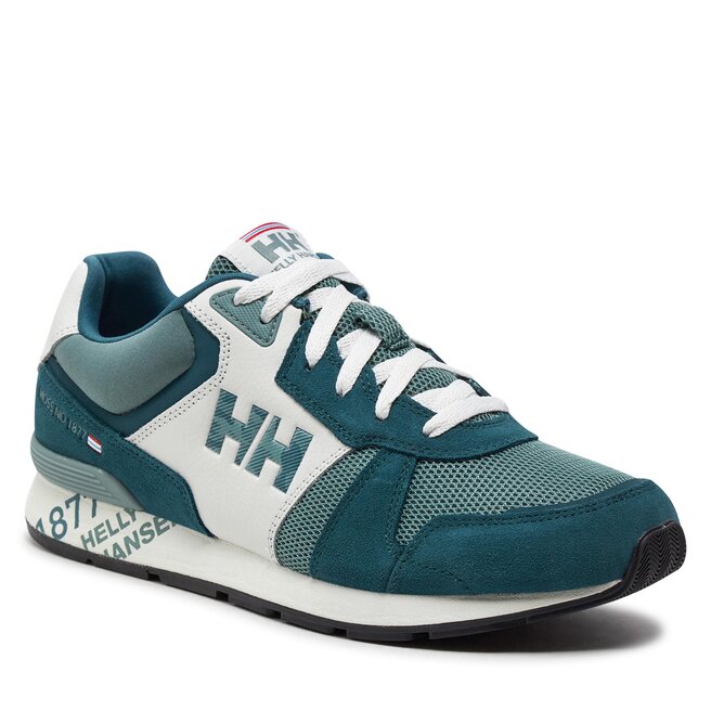 Sneakersy Helly Hansen Anakin Leather 2 11994 Zielony | eobuwie.com.pl