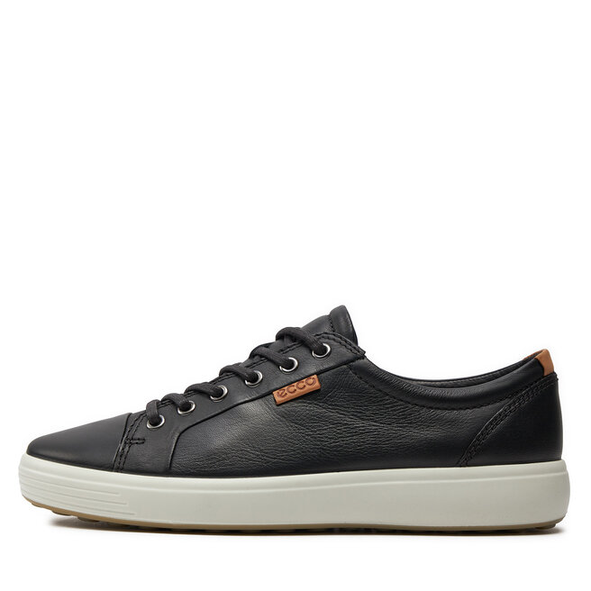 Sneakersy ECCO Soft 7 43000401001 Czarny | eobuwie.com.pl