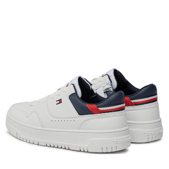 Sneakers Tommy Hilfiger Low Cut Lace-Up Sneaker T3X9-33367-1355 S White ...