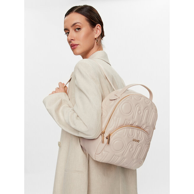 Plecak Liu Jo Ecs M AF3420 E0426 Beżowy | eobuwie.com.pl
