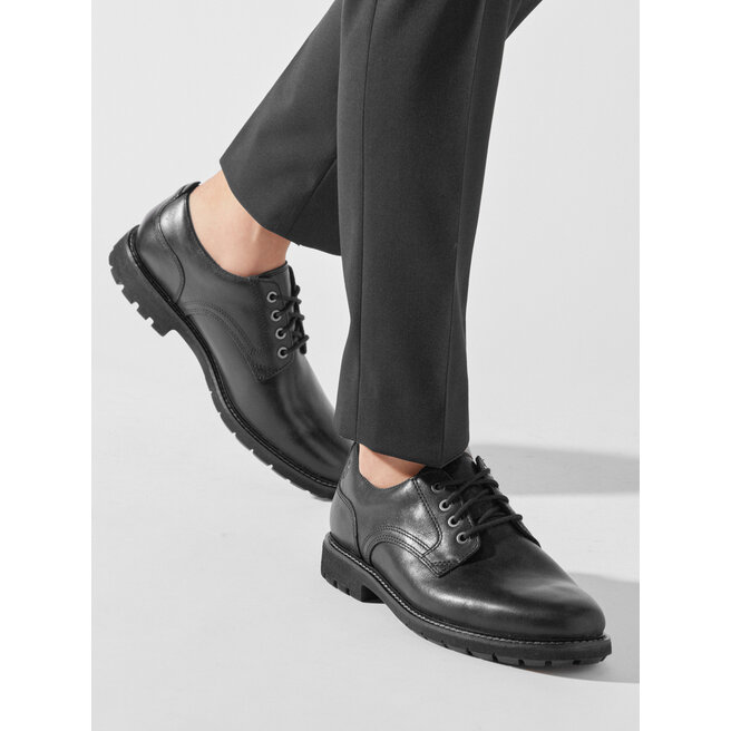 Félcipő Clarks Batcombe Tie 261734347 Fekete | ecipo.hu