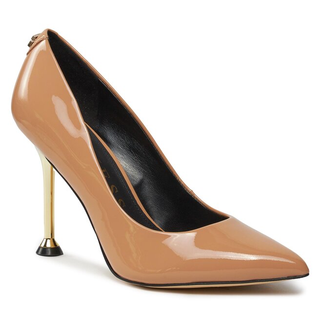 Szpilki Guess Tracker FLPTRK PAT08 Beżowy | eobuwie.com.pl