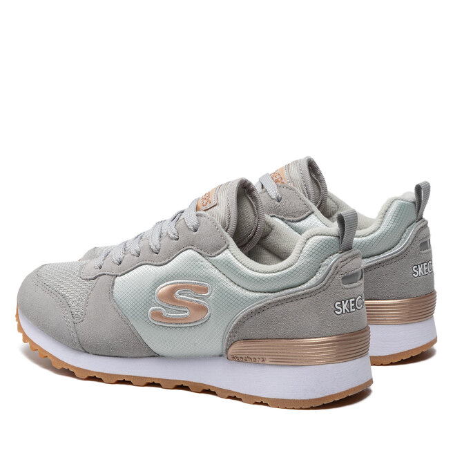 Sneakersy Skechers Goldn Gurl 111/LTGY Szary | eobuwie.com.pl