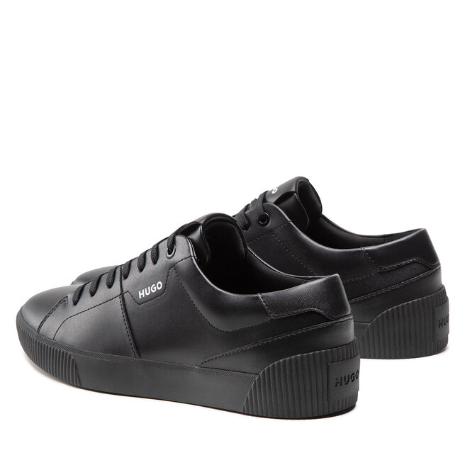 Sneakersy Hugo Zero Tenn 50481807 10228535 01 Czarny | eobuwie.com.pl