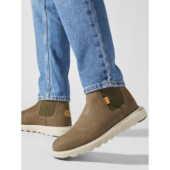 Chelsea Hey Dude Branson Boot M Craft Leather 40187-337 Marrone ...