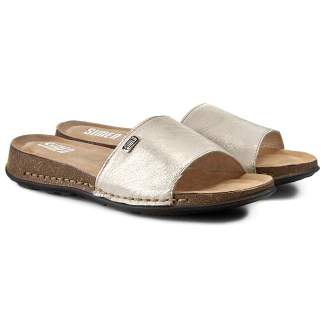 Pantoletten Simen 6980 K. Złoto | eschuhe.de