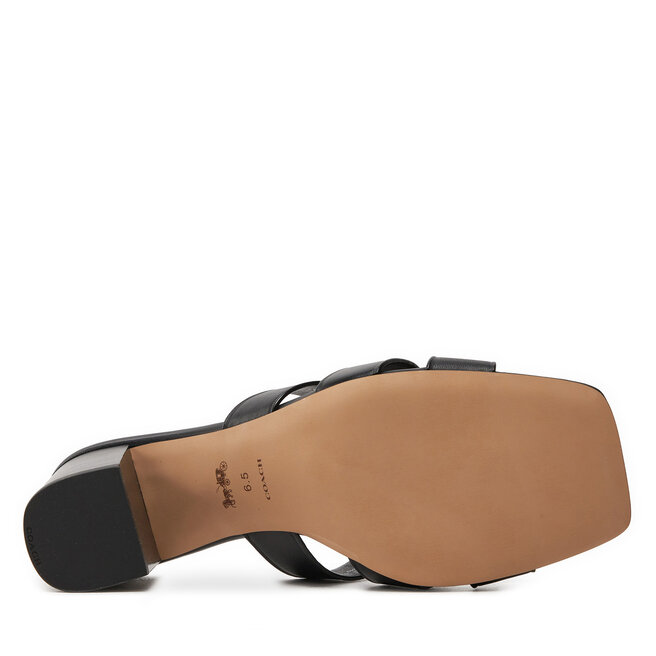 Chanclas Coach Nikki CS080 Negro | zapatos.es