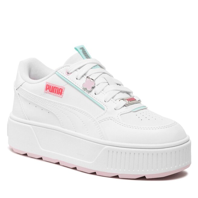 Sneakers Puma Karmen Rebelle Charms 389400 01 White/White/Pear Pink ...