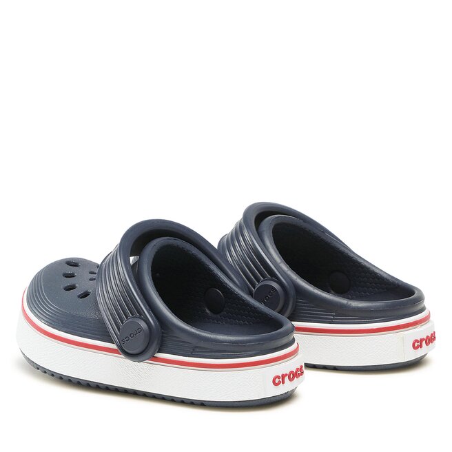 Klapki Crocs Crocs Crocband Clean Clog T 208479 Granatowy | eobuwie.com.pl