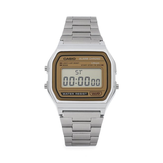 Zegarek Casio Vintage A158WEA-9EF Srebrny | eobuwie.com.pl