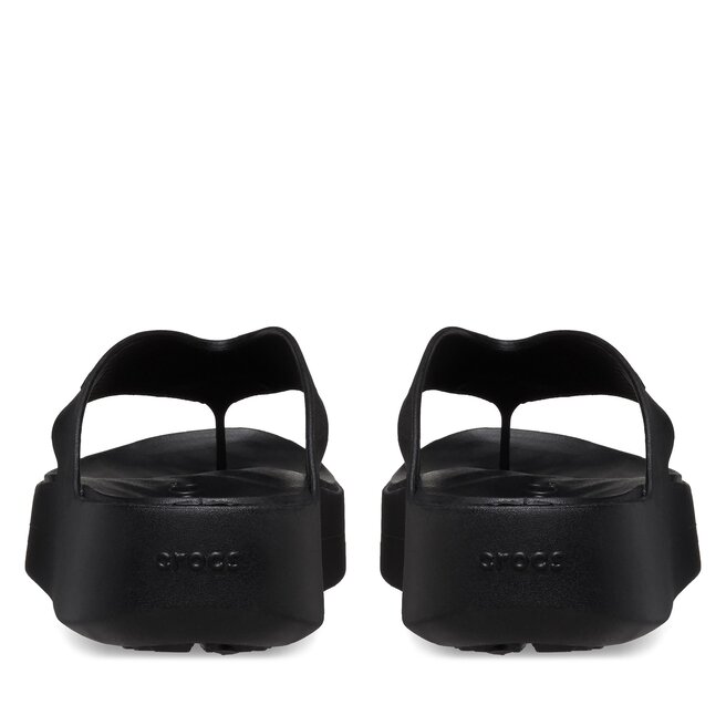 Japonki Crocs Gataway Platform Flip 209410 Czarny | eobuwie.com.pl