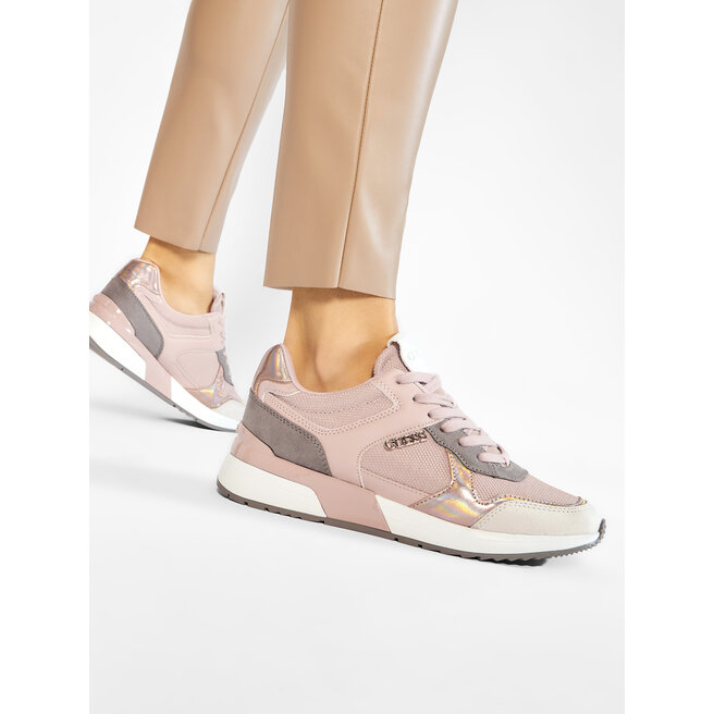 Sneakersy Guess Maybel2 FL7M2B FAB12 Różowy | eobuwie.com.pl