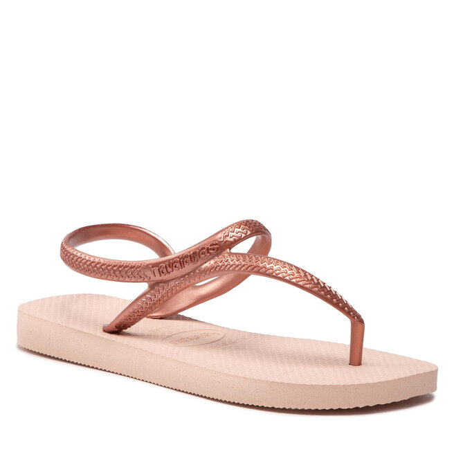 Sandały Havaianas Flash Urban 40000393606 Ballet Rose/Gold | eobuwie.com.pl