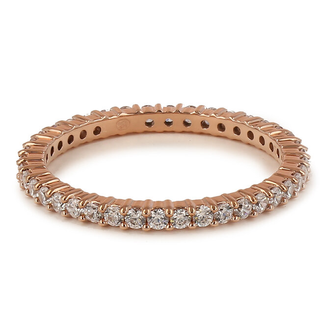 Кільце Swarovski Vittore Ring 5656301 Cry/Ros | evzuttya.com.ua