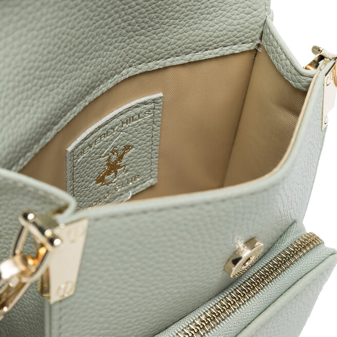 Torebka Beverly Hills Polo Club BHPC-E-016-CCC-05 Zielony | eobuwie.com.pl