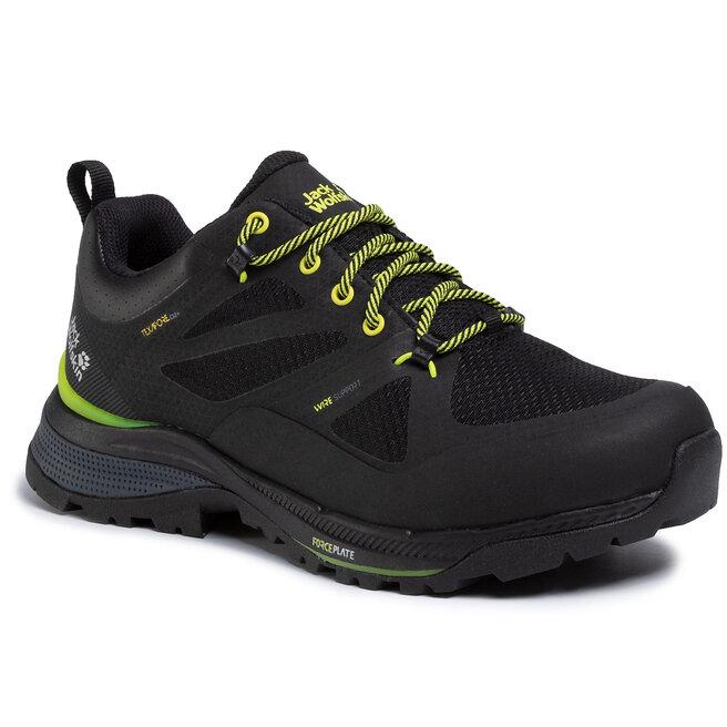 Trekkingschuhe Jack Wolfskin Force Striker Texapore Low M 4038841 Black ...