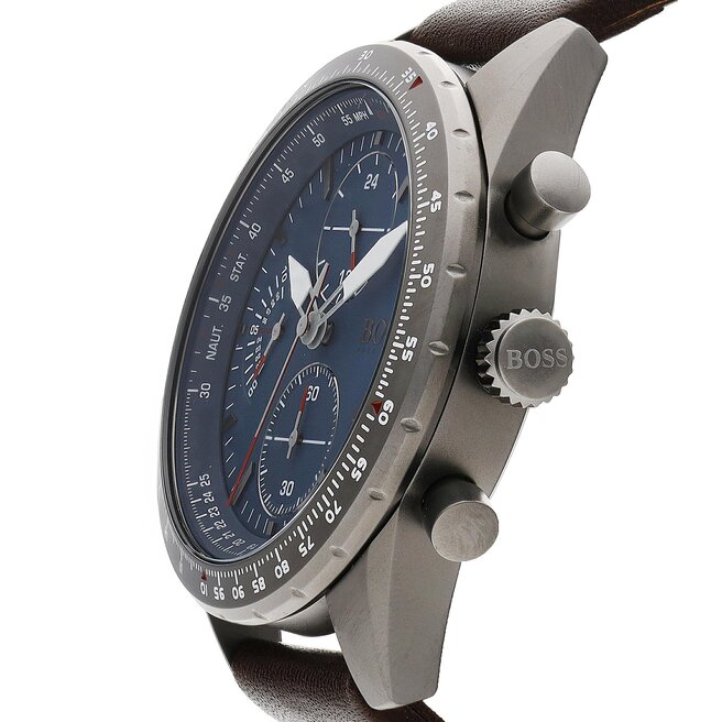 Часовник Boss Pilot Edition 1513852 Кафяв | obuvki.bg