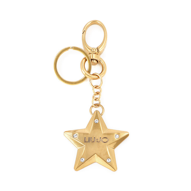 Brelok Liu Jo Key Ring Star NA2165 A0001 Złoty | eobuwie.com.pl