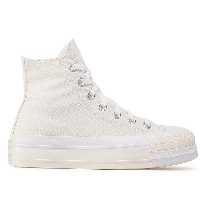 Кецове Converse Ctas Double Stack Lift Hi 568758C Бежов | obuvki.bg