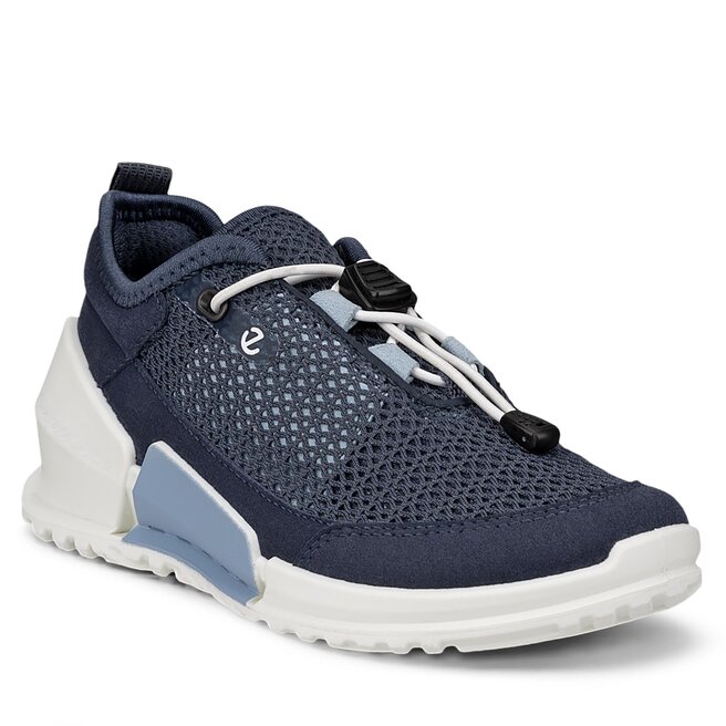 Sneakersy ECCO 71177360918 Granatowy | eobuwie.com.pl