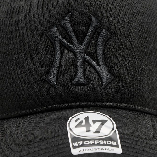 Шапка с козирка 47 Brand Mlb New York Yankees Tri Tone Foam ’47 Offside Dt B-TRTFM17KPP-BK Черен ...