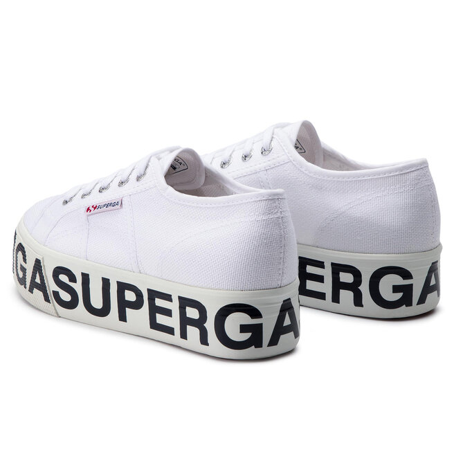 Scarpe sportive Superga 2790 Cotw Outsole Lettering S00FJ80 Bianco ...
