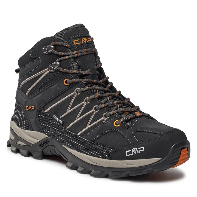 Scarpe da trekking CMP Rigel Mid Trekking Shoes Wp 3Q12947 Nero ...
