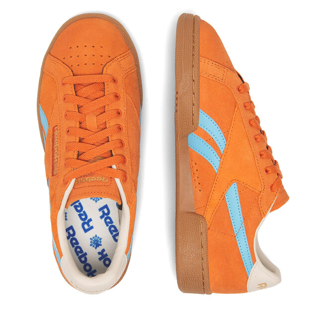 Sneakersy Reebok Club C Grounds 100074846 Pomarańczowy | eobuwie.com.pl