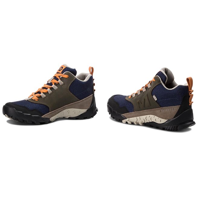 Trekkings Merrell Annex Recruit Mid Wp J95165 Bleumarin | epantofi.ro