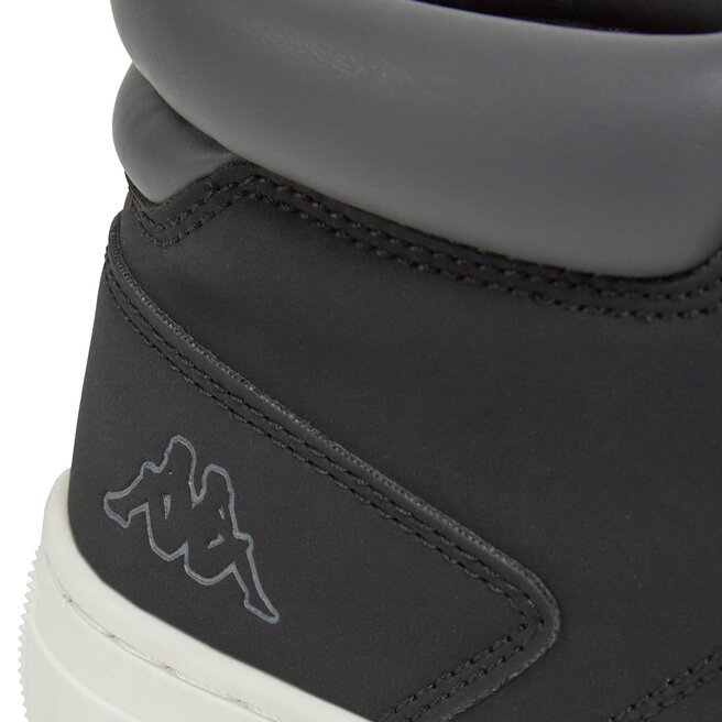 Ghete Kappa Logo Finegan 381H82W Black/Grey Dk A10 | epantofi.ro