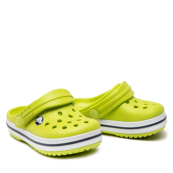 Παντόφλες Crocs Crocband Clog K 204537 Lime Punch | epapoutsia.gr