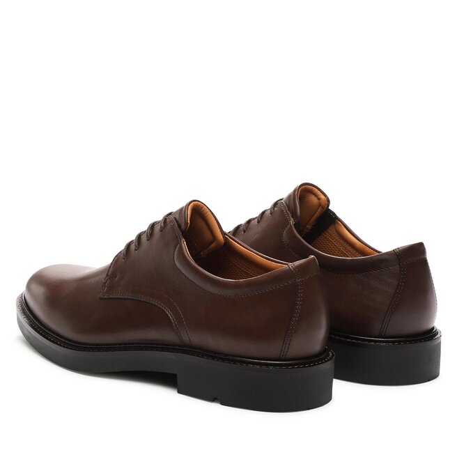 Półbuty ECCO Metropole London 52560401482 Brązowy | eobuwie.com.pl