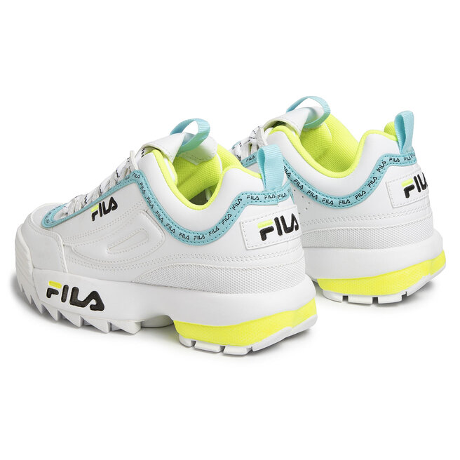 Sneakersy Fila Disruptor Logo Low Wmn 1010748.92Q Biały | eobuwie.com.pl