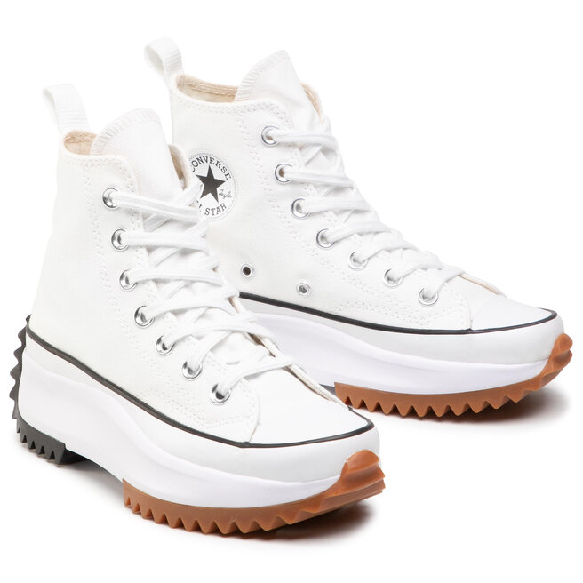 Sneakers Converse Run Star Hike Hi 166799C Weiß | eschuhe.de
