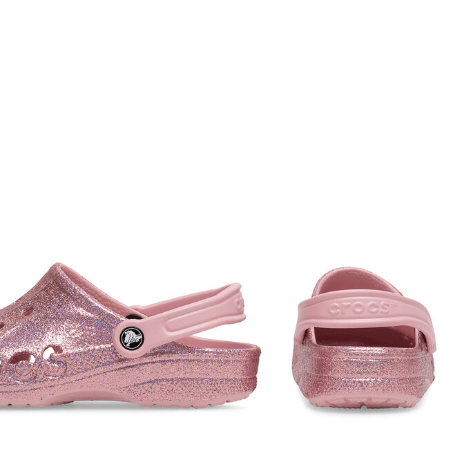 Şlapi Crocs BAYA GLITTER CLOG 205925-606 Roz | epantofi.ro