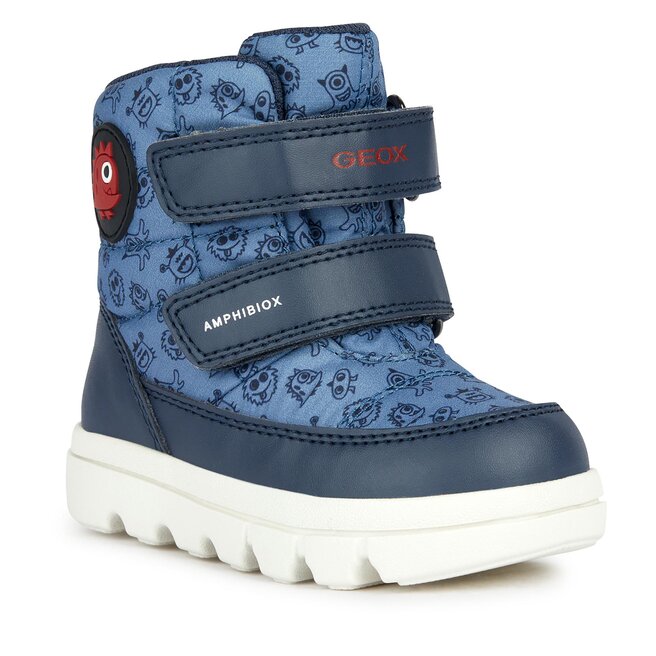 Ghete Geox B Willaboom Boy B Ab B365BF 0MNBC C4327 S Albastru | epantofi.ro