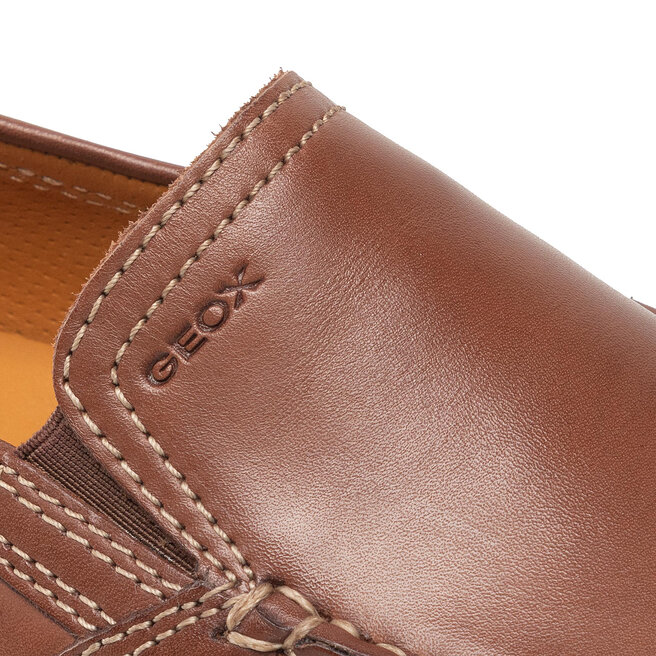 Μοκασίνια Geox U Moner V U1144V 00039 C6010 Καφέ | epapoutsia.gr