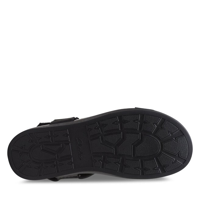 Sandalen Clarks Sunder Range 26171886 Black Leather | eschuhe.de